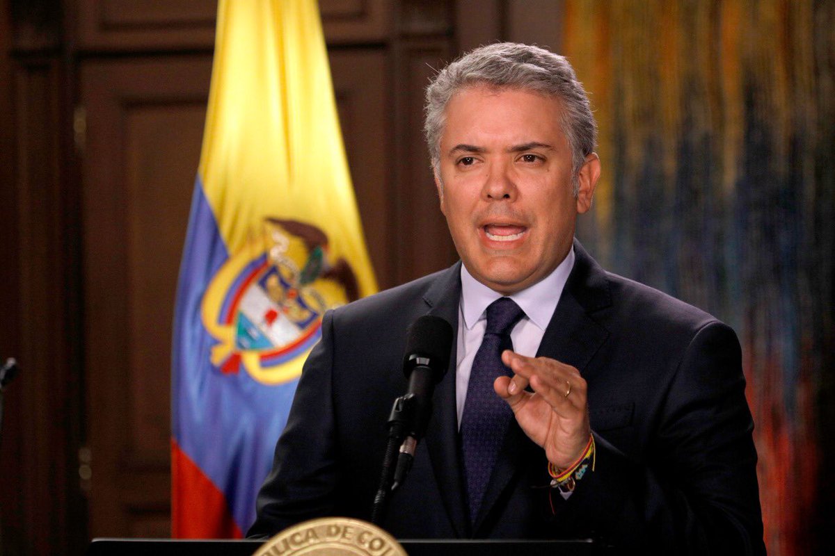 Iván Duque denunciará a Maduro ante la ONU por financiar a terroristas ...